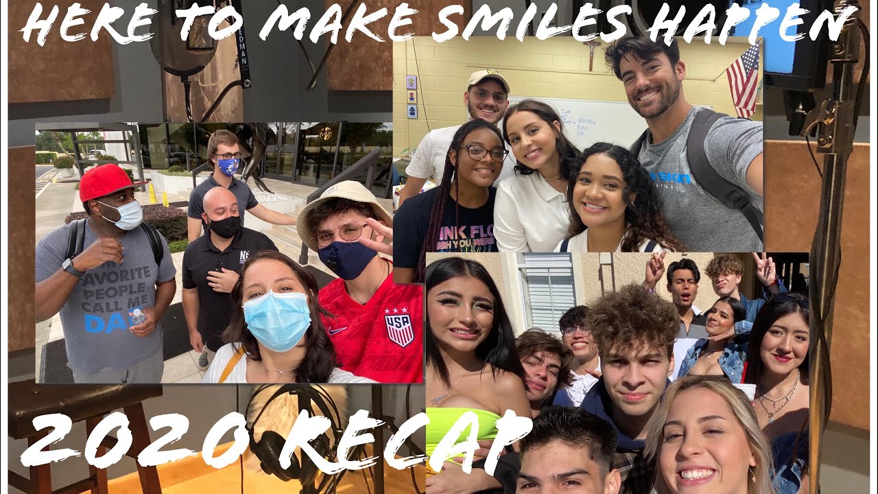 HERE TO MAKE SMILES HAPPEN 2020 RECAP - IAMJUSTSTEF - YouTube