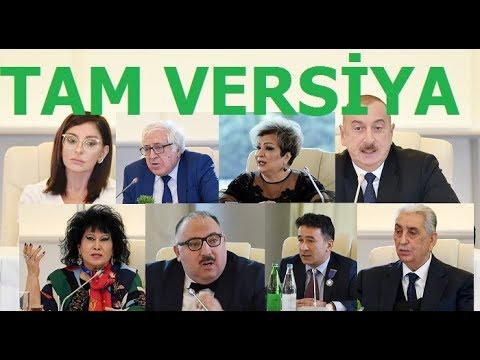 İlham Əliyevin mədəniyyət və incəsənət xadimləri ilə görüşü