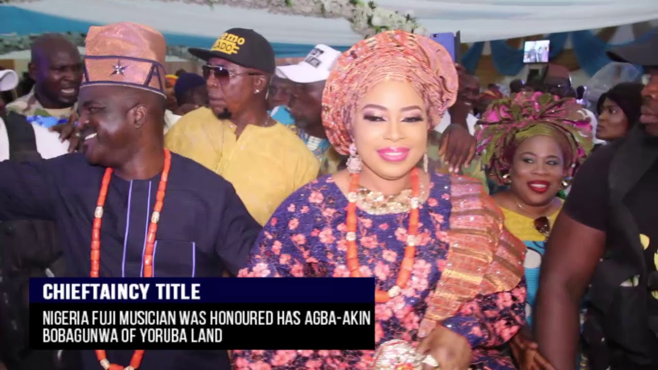 ABASS AKANDE OBESERE CHIEFTAINCY TITLE AS AGBA AKIN OF YORUBA LAND ...