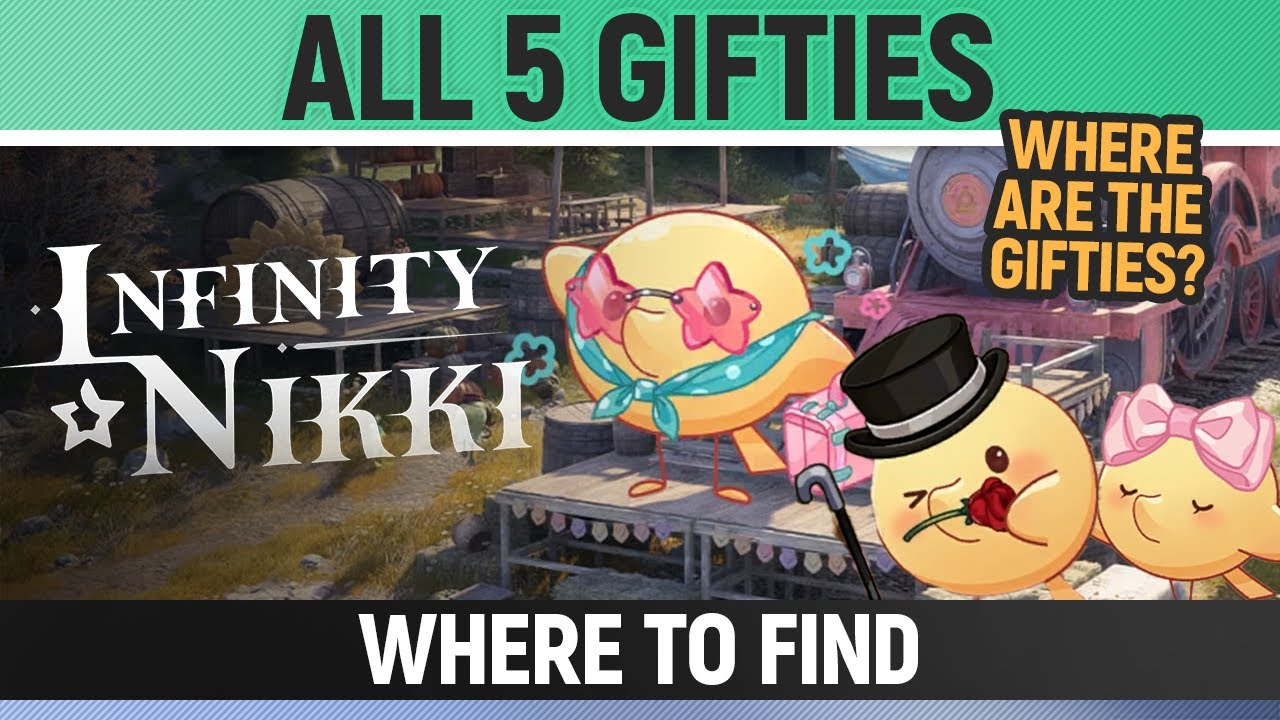 Infinity Nikki - Where are the Gifties? - All 5 Locations (Golden ...