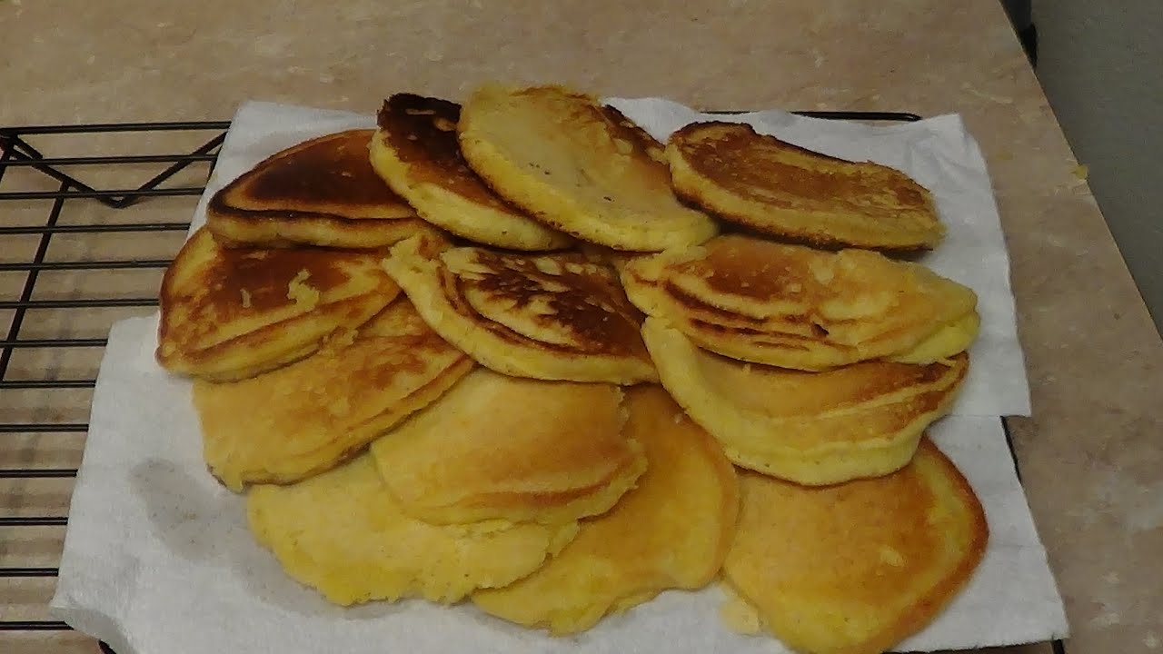 How To Make TASTY CORN CAKES - YouTube