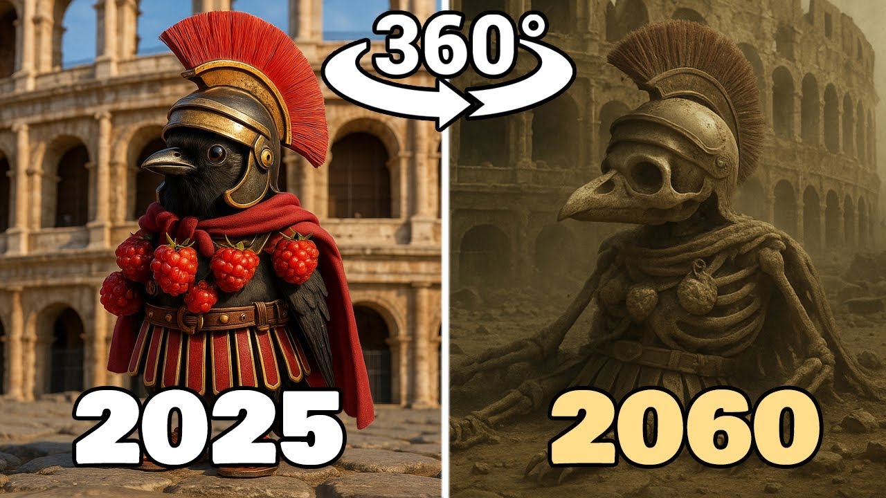 BRAINROT EXTINCIÓN (2025-2060) | Italian Brainrot Meme Parte 2 VR 360 ...