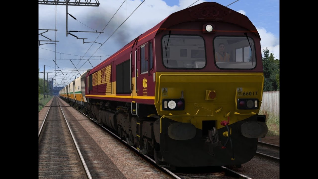Railworks 2013 - Class 66 EWS #66152 - YouTube