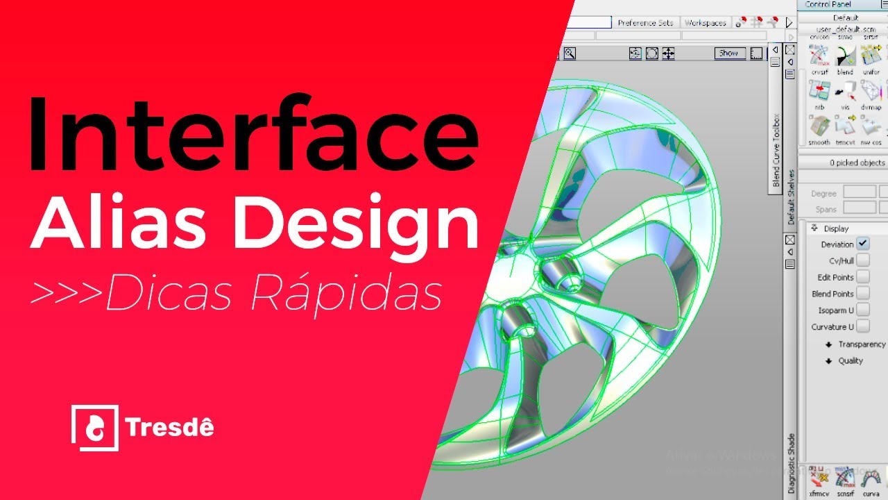Como mudar o tema da Interface do Alias Design? Série Dicas Rápidas ...