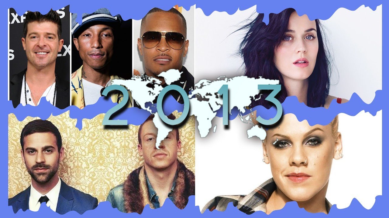 United World Chart Number Ones of 2013 - YouTube