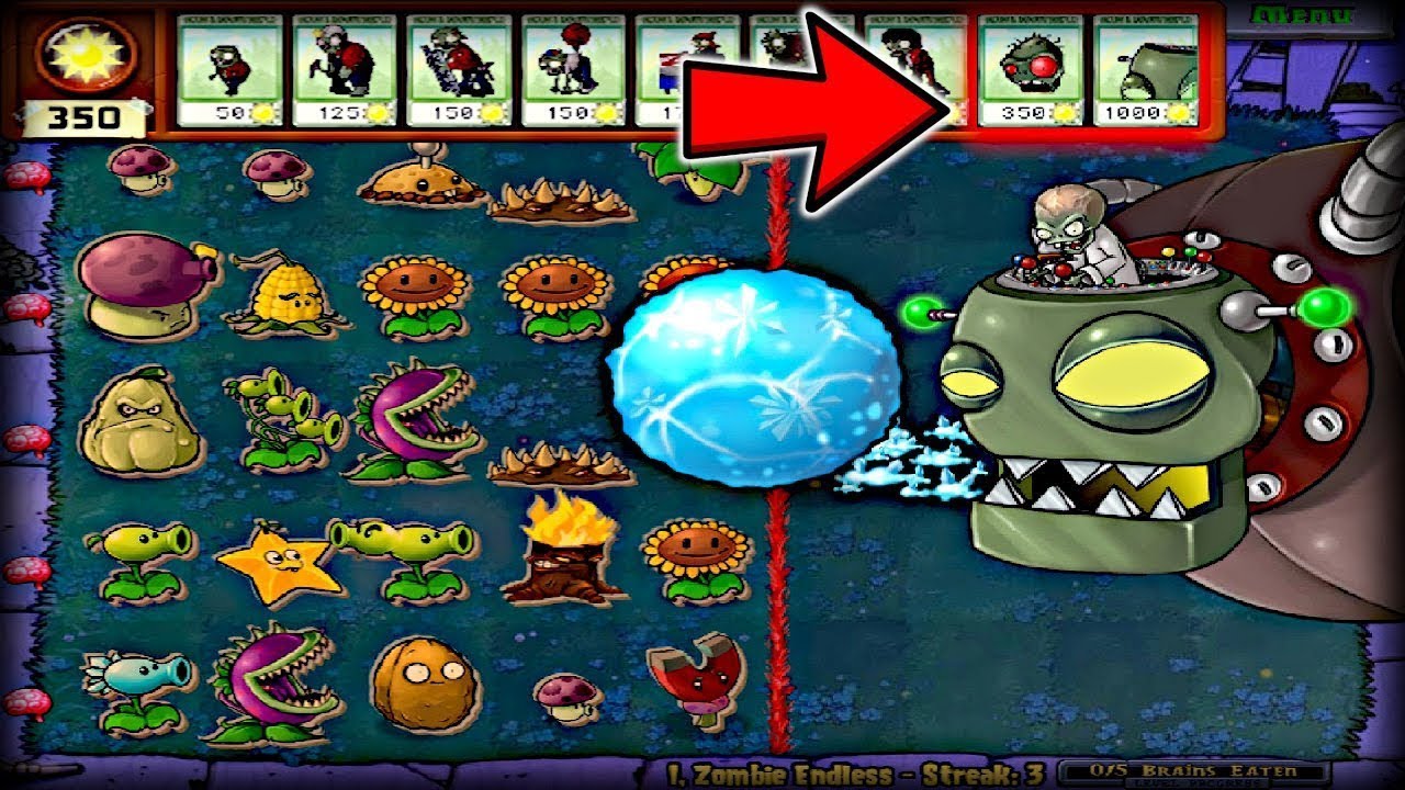 STRATEGI BERMAIN ZOMBIE ENDLESS! Plants vs Zombies - YouTube