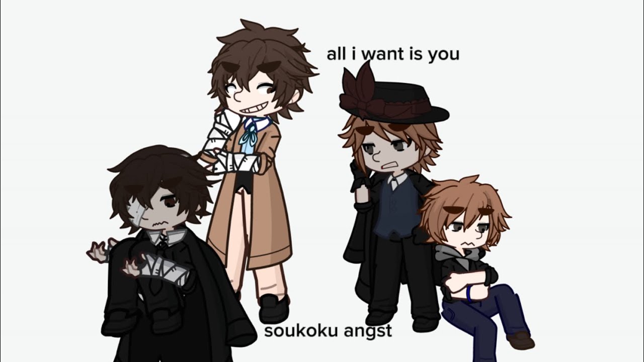 all i want is you | soukoku angst | bungo stray dogs | - YouTube