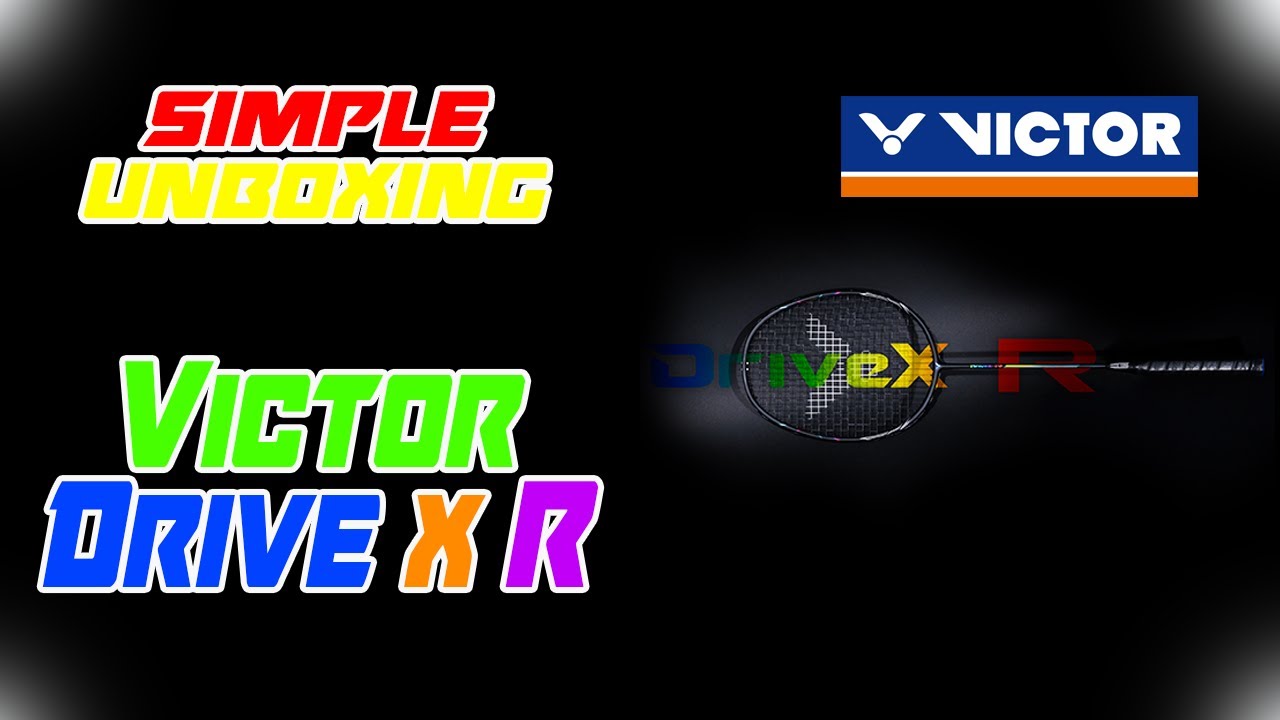[Short Preview] Victor Drive x R badminton racket - YouTube