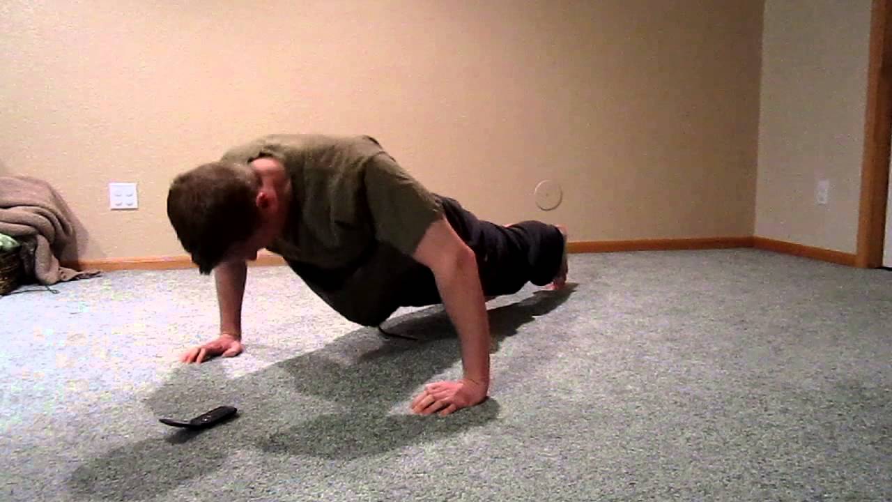 100 push-ups in one minute (speed workout, not form focused) - YouTube