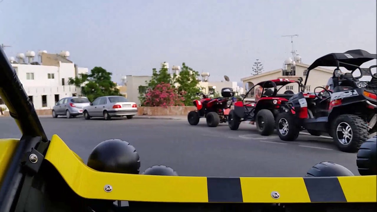 Beach buggy ride in Ayia Napa, Cyprus - YouTube