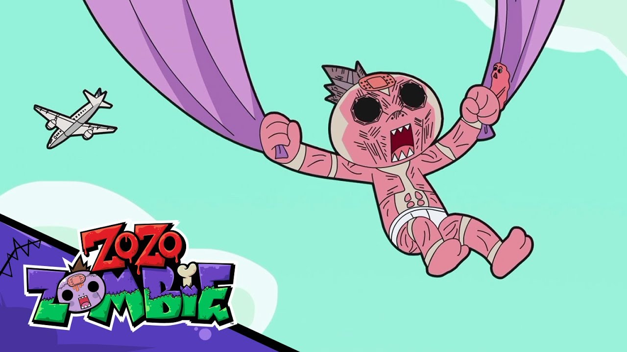 Zo Zo Zombie! Zombie Backpack Attack and Zo Zo's Secret Diary! - YouTube