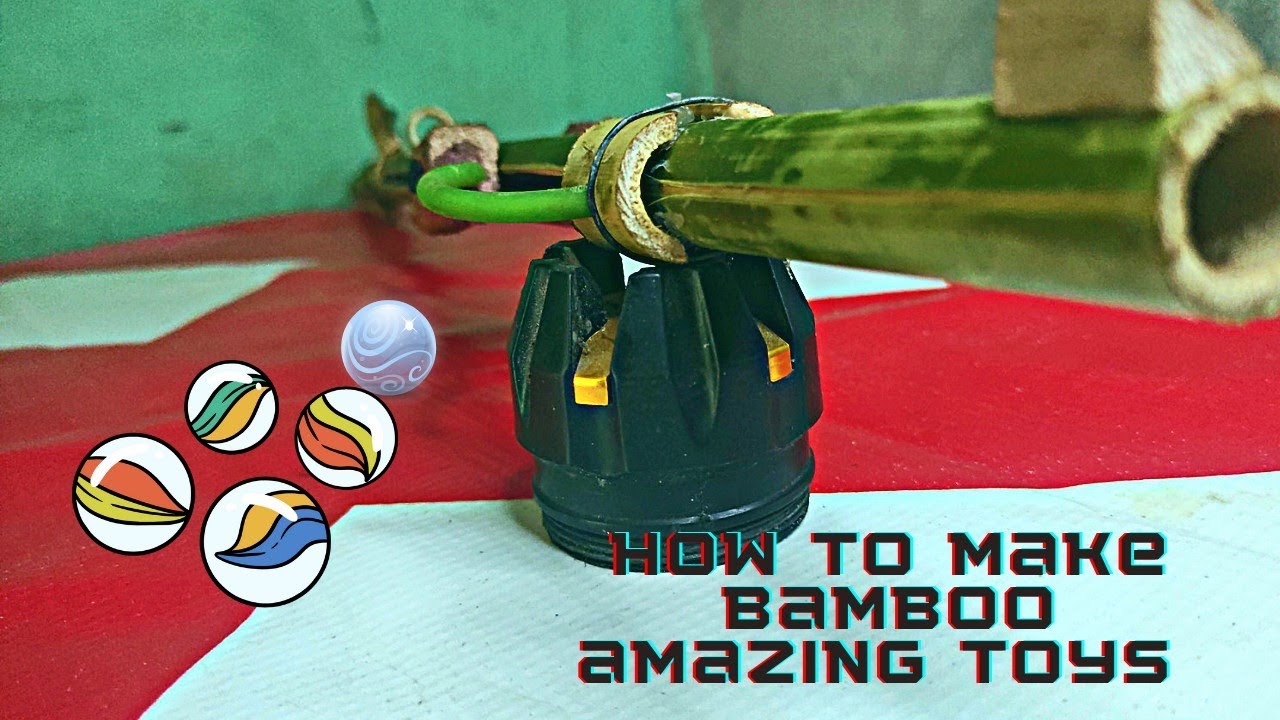 how to make bamboo amazing toys - YouTube