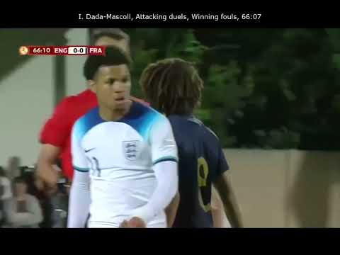 Isaiah Dada-Mascoll | England U17 vs France U17 2023-05-27 Match ...