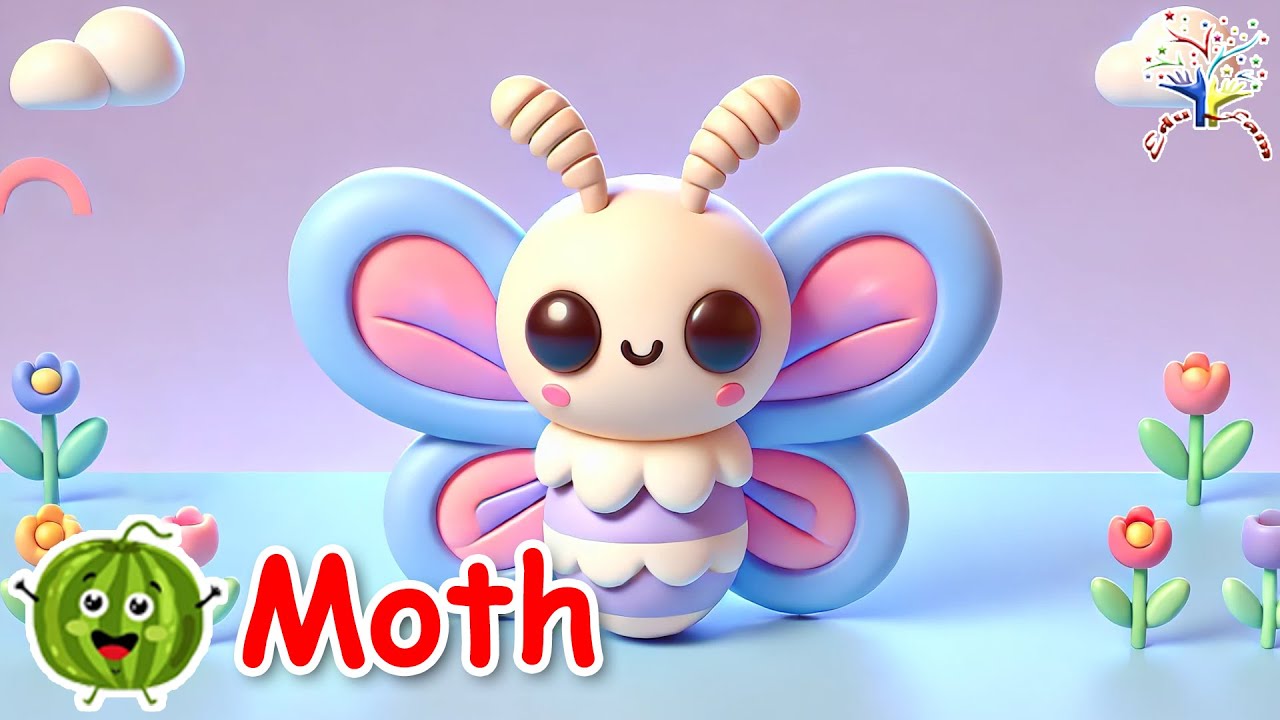 The Animals Sounds Song | Moth Song | EduFam Nursery Rhymes & Kids ...