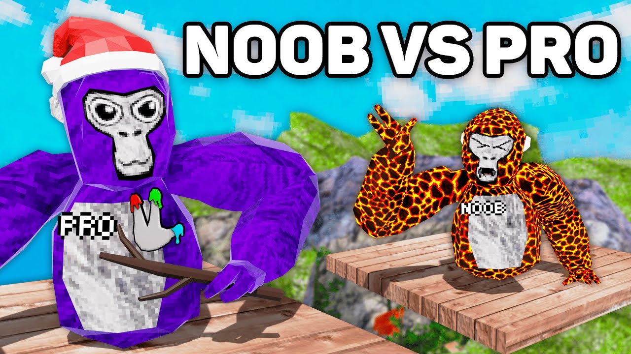 I Made a Noob 1v1 a PRO in Gorilla Tag - YouTube