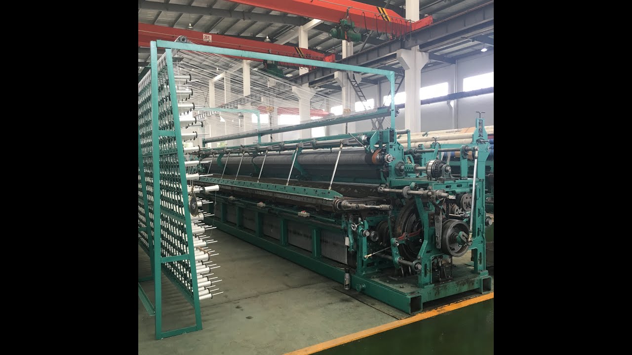 HDPE FISHING NET MAKE MACHINE - YouTube