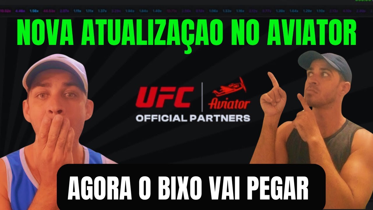 SORTEIO DE PIX NOVA ATUALIZAÇAO DO AVIATOR AGORA UFC FICOU PIOR - YouTube