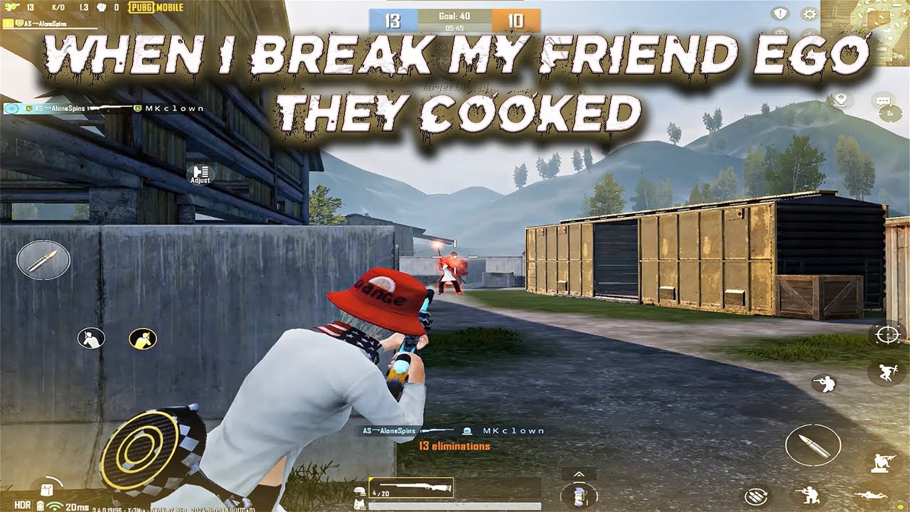 When I Break My Friend Ego 🥶💀. Day 1 Of Mastering M24 🔥 With Alone ...