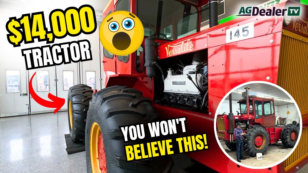 Little Morden Service Showcases Restored 1968 Versatile 145 Tractor ...