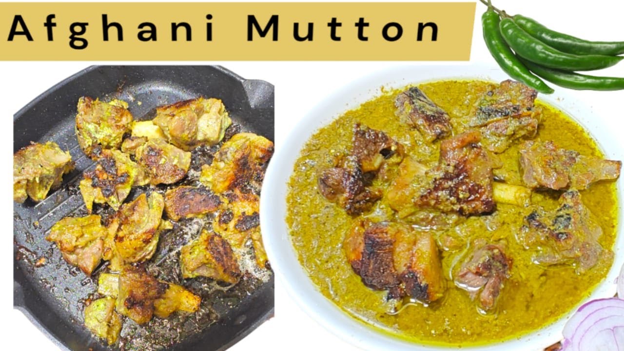 Mutton Tikka Afghani | Mutton Afghani Gravy | How to Make Mutton ...