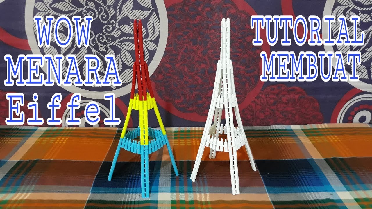 Lego miniset cara buat menara Eiffel - YouTube
