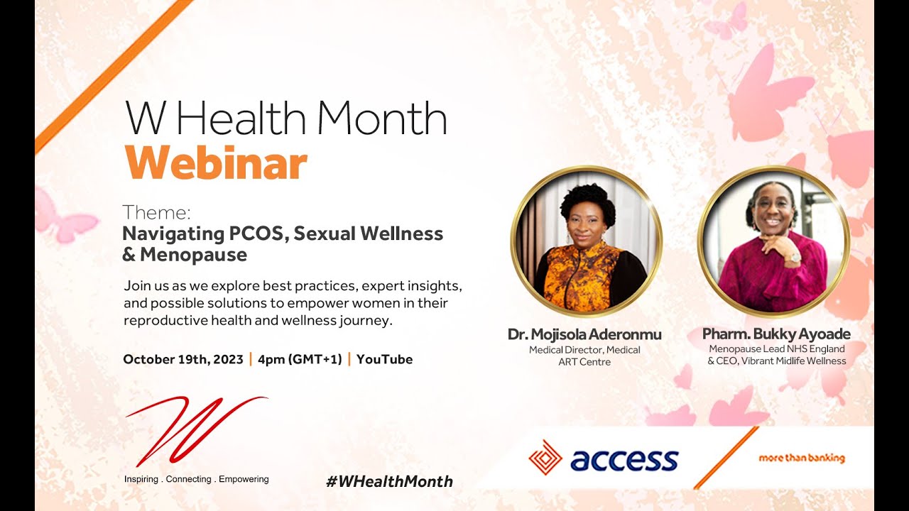 W Health Month Webinar - Navigating PCOS, Sexual Wellness & Menopause ...