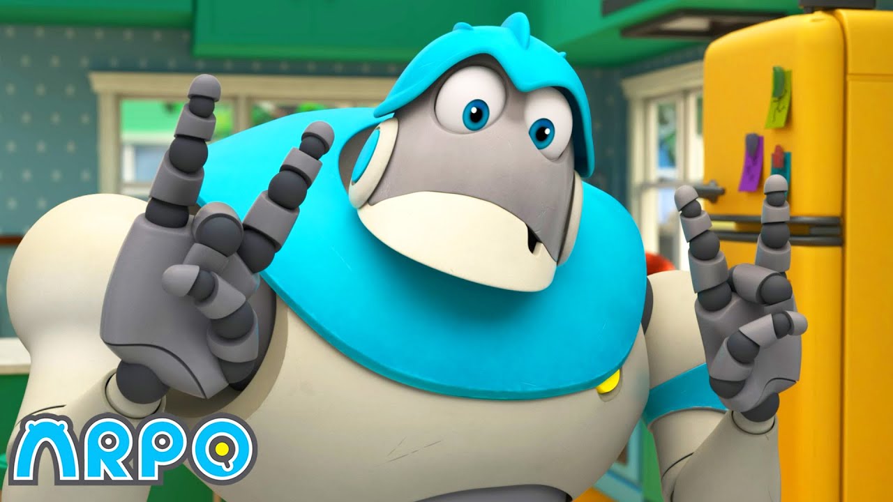 Rock On!!! Dude!!!| ARPO | Rob the Robot & Friends - Funny Kids TV ...