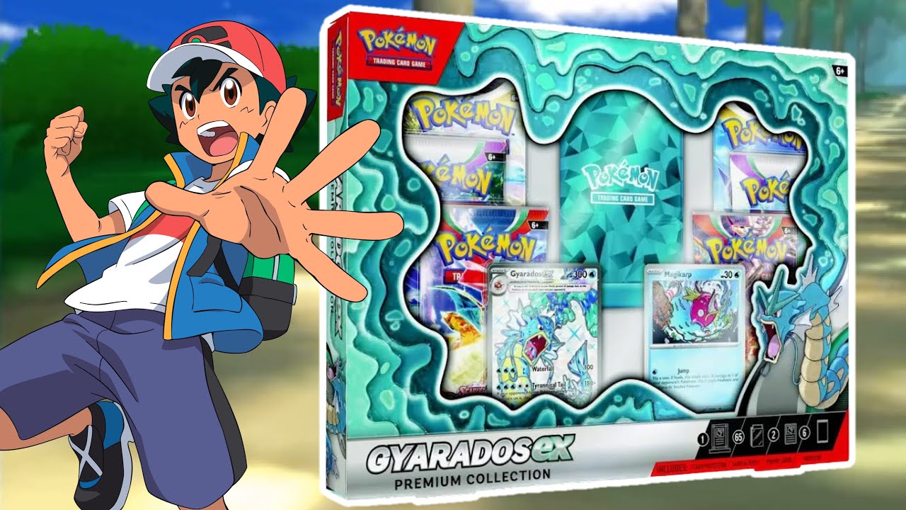 Was this Brutal? Gyarados EX premium Collection Box - YouTube