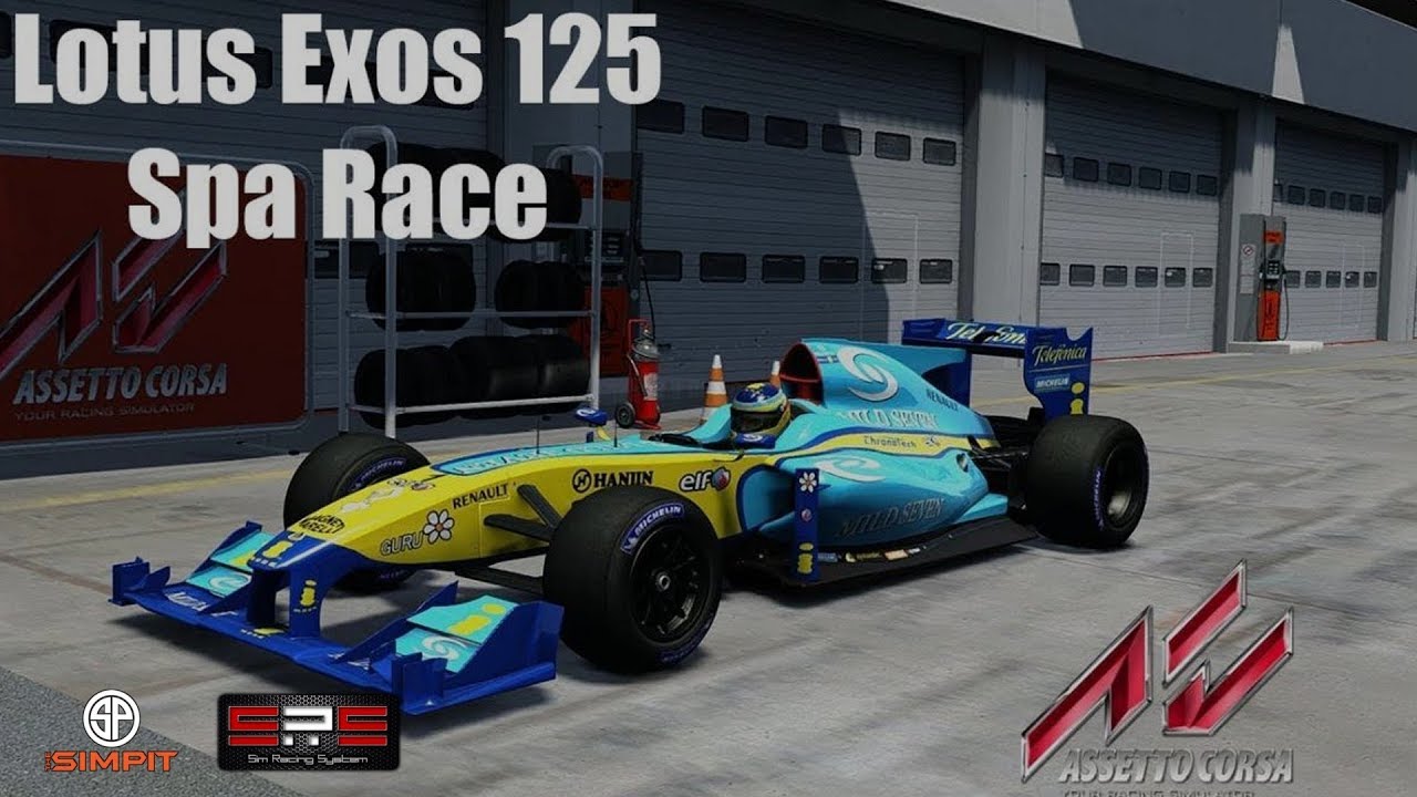 Attack the Track - Lotus Exos 125 @ Spa - Simpit Exos Challenge - YouTube