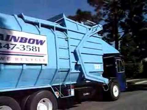Rainbow Disposal Truck 133 - YouTube