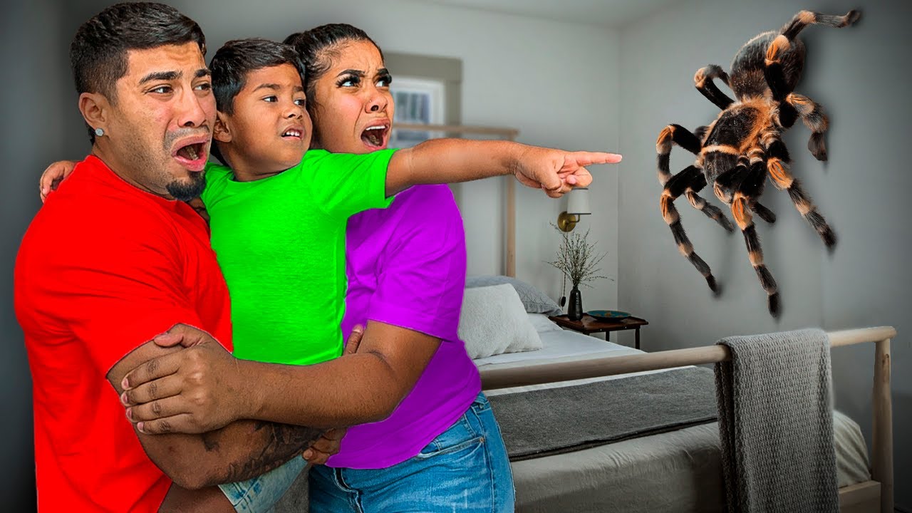Zakyius Found A GIANT TARANTULA In Our Home… - YouTube