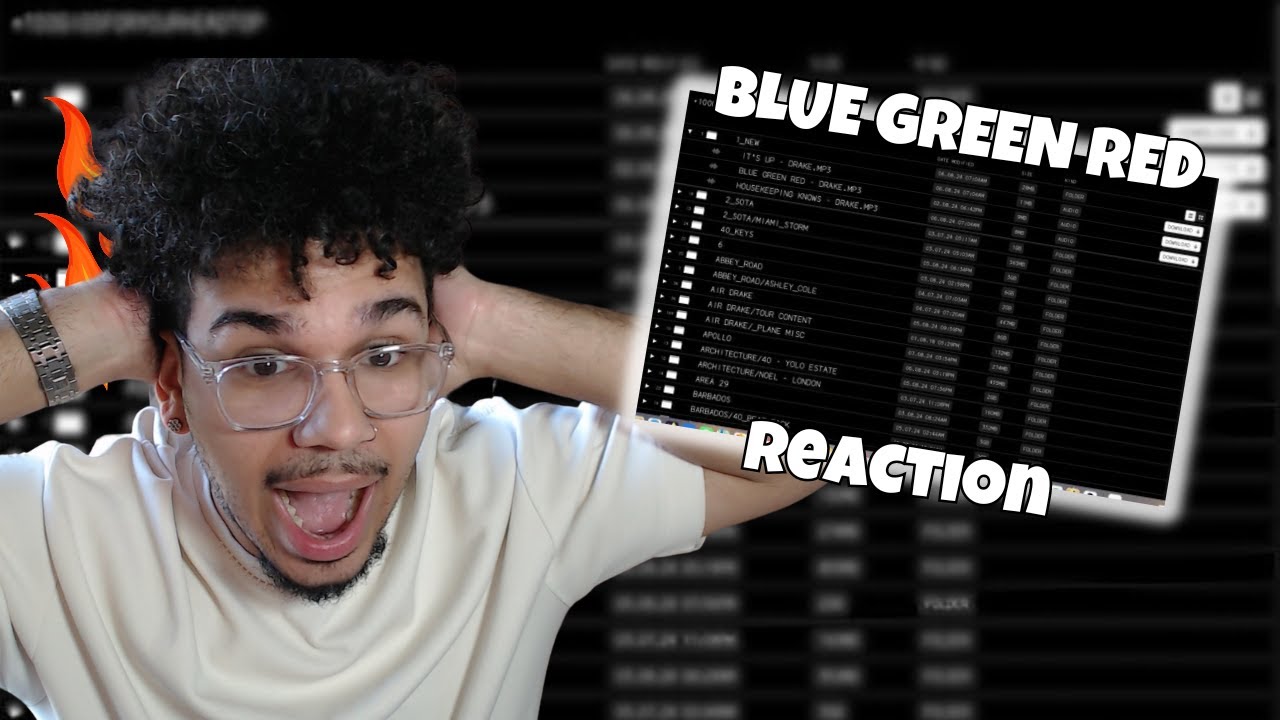 Drake's Summer Vibe Is Here! Reacting To Blue Green Red - Drake - YouTube