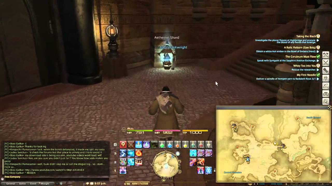 FFXIV: ARR - BLM "Facing Your Demons" Quest (Lv. 30) - YouTube