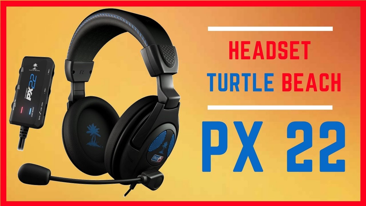 Headset Turtle Beach PX22 - Headset para PC, Gamer [XBox 360-PS3 ...