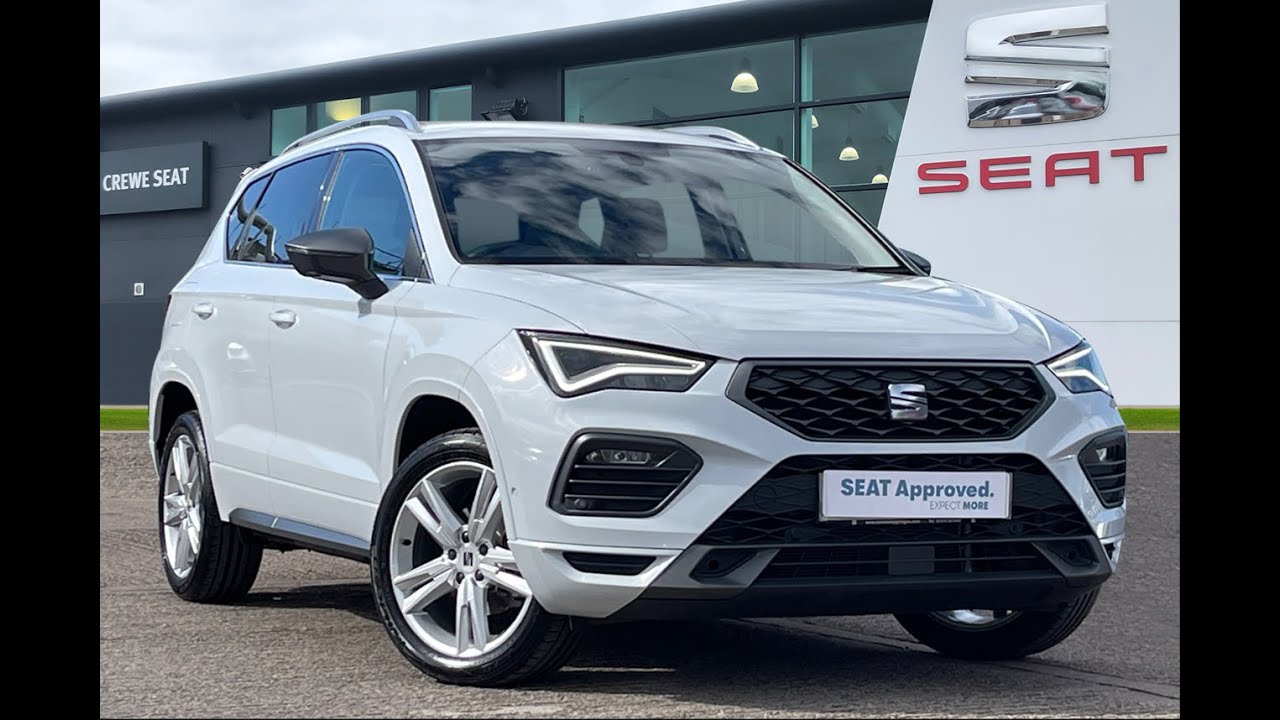 SEAT Ateca 1.5 TSI EVO FR SUV 5dr Petrol Manual I Crewe SEAT - YouTube