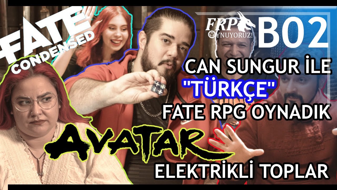 AVATAR - ELEKTRİKLİ TOPLAR | FATE CONDENSED CAN SUNGUR İLE FATE RPG ...