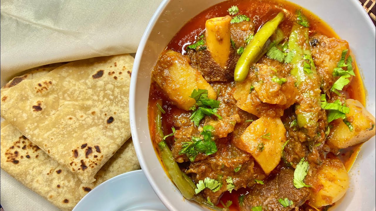 Shaljam Gosht/Turnip Meat Curry - YouTube
