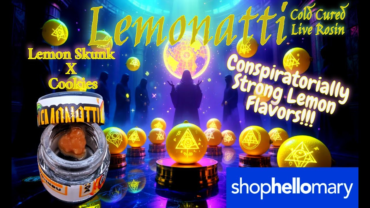 Trying ShopHelloMary Lemonatti Cold Cured THCa Live Rosin - Old School ...