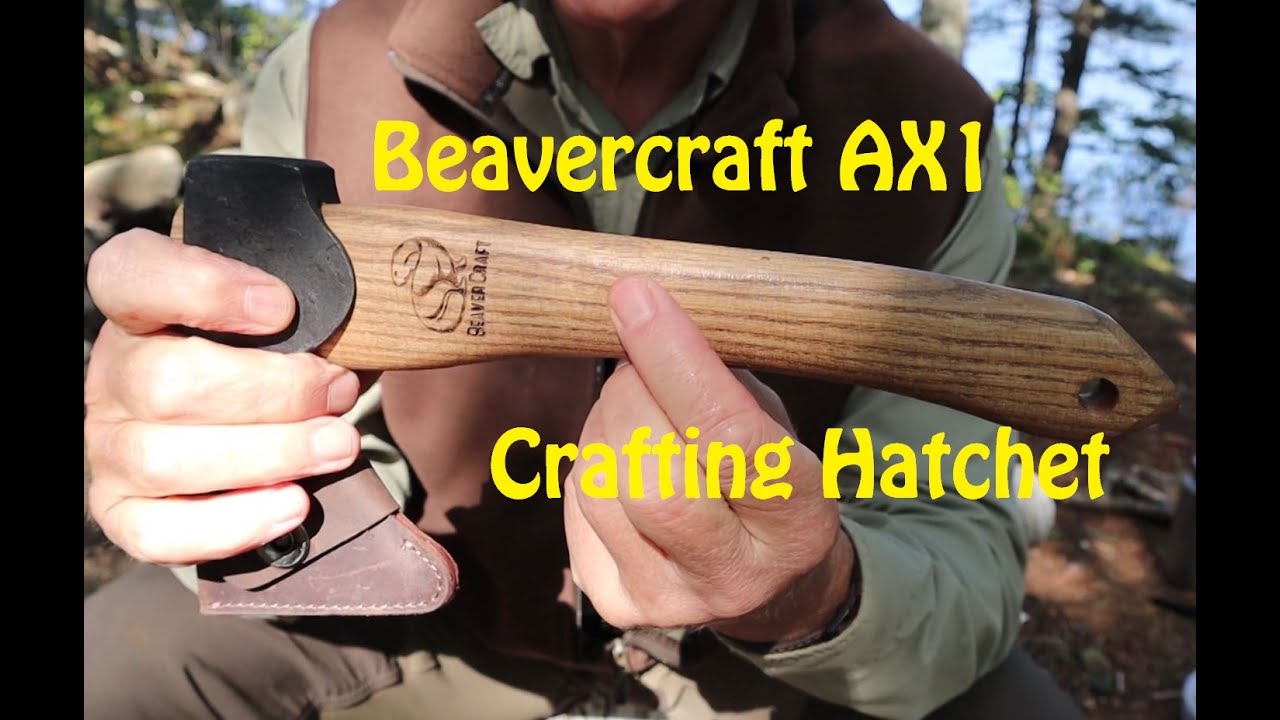 Beavercraft AX1 Compact "Crafting" Hatchet - YouTube