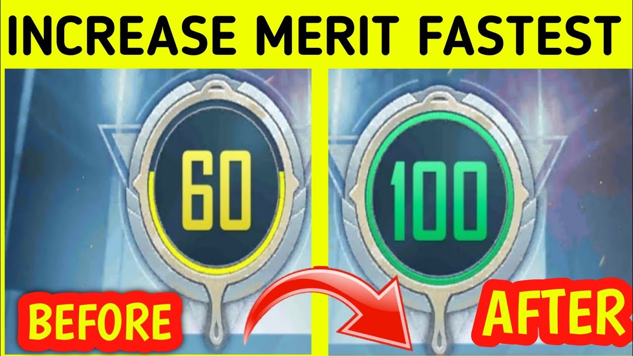 HOW TO INCREASE MERIT FAST IN BGMI | BGMI MERIT NOT INCREASING PROBLEM ...