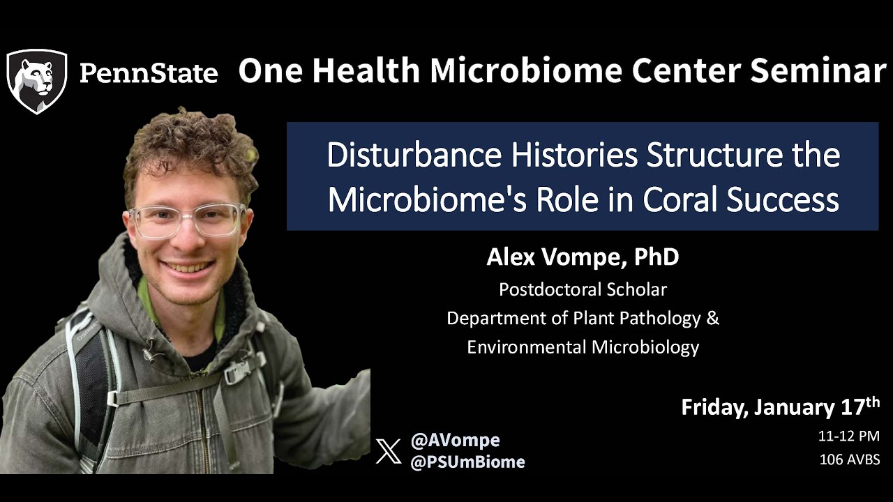 Disturbance Histories Structure the Microbiome's Role in Coral Success ...