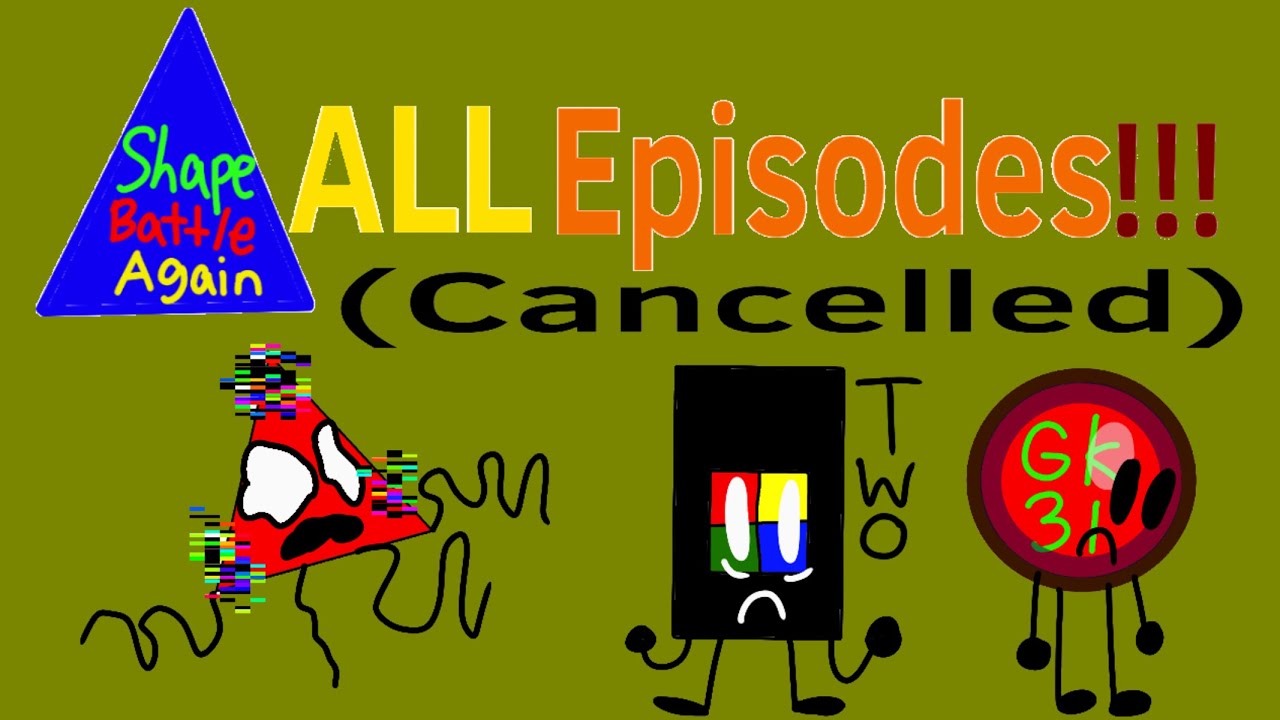 Shape Battle Again Season 2 ALL EPISODES!!! (Cancelled) - YouTube