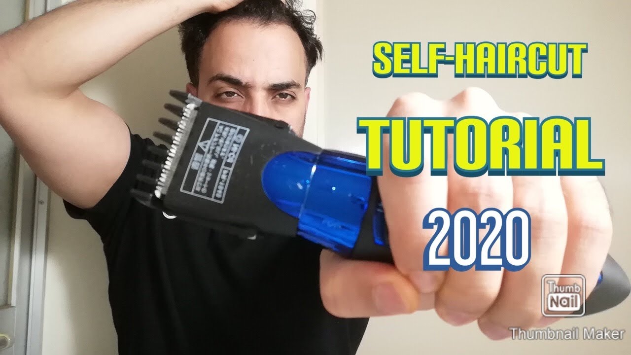 QUICK AND EASY HOME HAIRCUT. | Men’s self-haircut tutorial 2020. - YouTube