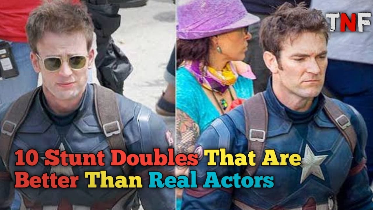 10 Stunt Doubles That Are Better Than Real Actors - YouTube