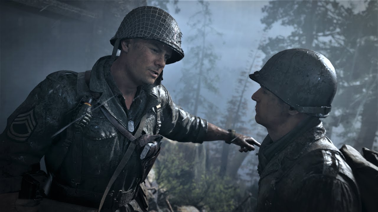 Hill 493 | Germany | Call of Duty WWII | Realistic Ultra Graphics ...