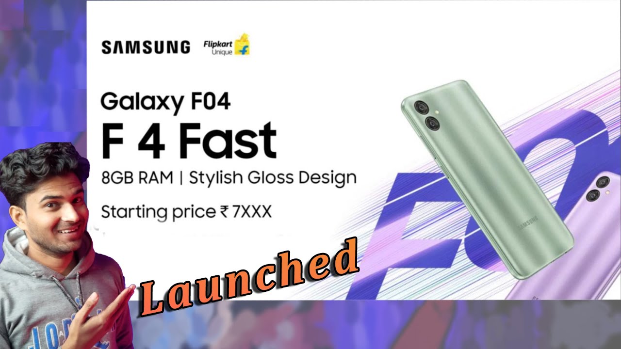 Samsung Galaxy F04 Price in India, 8Gb RAM in RS.7499 | 1st Sale | MIX ...