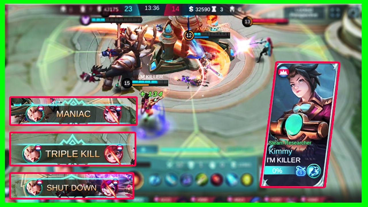 KIMMY WIN STICKER MLBB GAMEPLAY - Mobile Legends Bang Bang Ep25 - YouTube