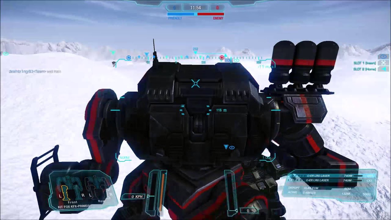 MechWarrior Online: KitFox Symbiose - YouTube