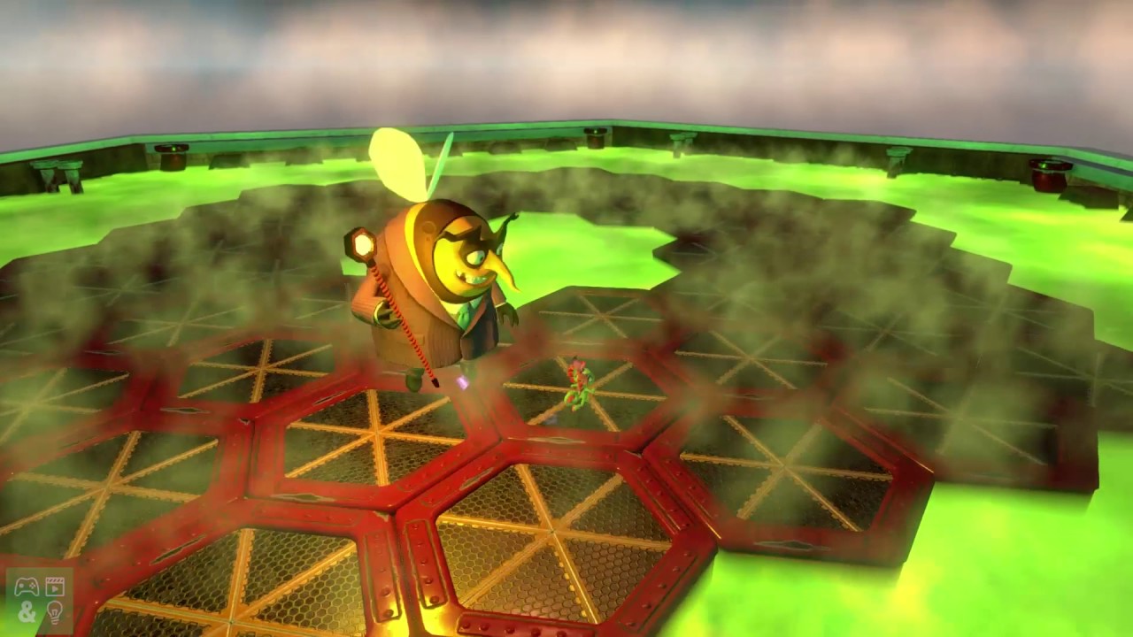 Yooka-Laylee - Final Boss strategy and Yooka Laylee ending - YouTube