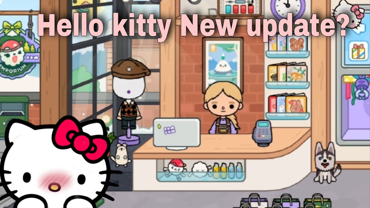 The Hello kitty new update is here now?! 😱😱 - YouTube